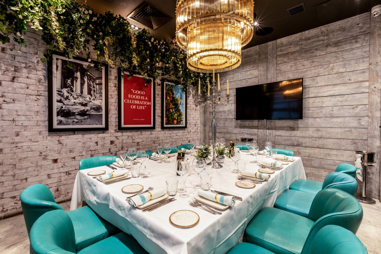 The Dolce Vita Private Events Room - Riva Blu Restaurant